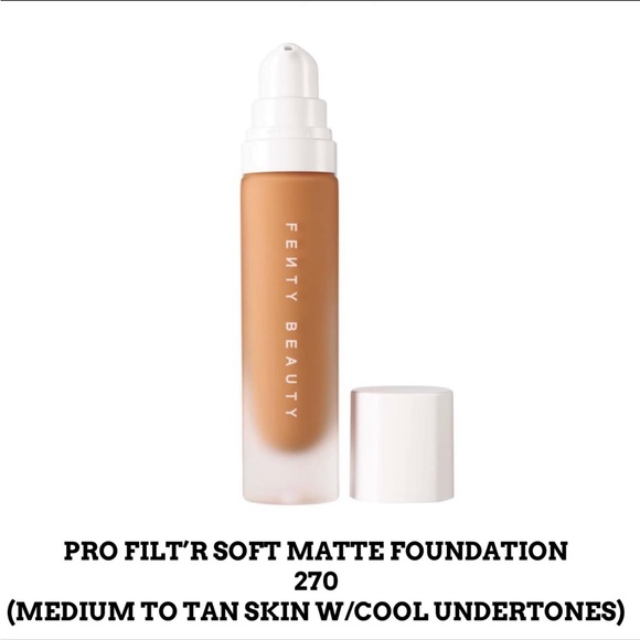 Fenty Beauty | Makeup | Fenty Beauty Pro Filtr Soft Matte Foundation 27 ...